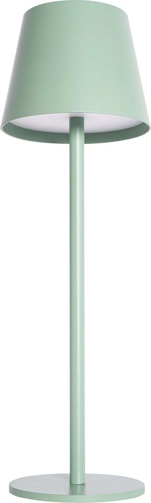 Toolight Toolight, dotyková LED noční stolní lampa 5W, 3 barvy světla, USB napájení, APP1368-T GREEN, světle zelená, OSW-08630