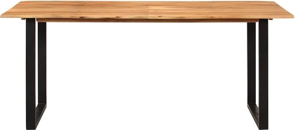 Jídelní stůl 180 x 90 x 76 cm masivní akáciové dřevo 286472