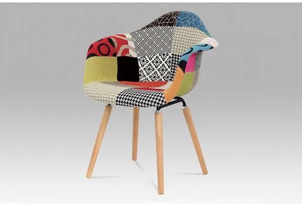 Jídelní židle patchwork / masiv buk