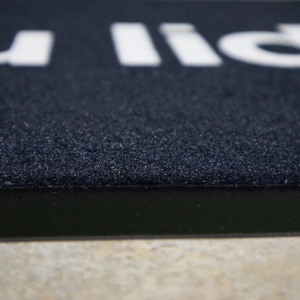 Mercury Flooring, Rohožka Čau lidi 40x60 cm - na ven i na doma, 40x60, černá