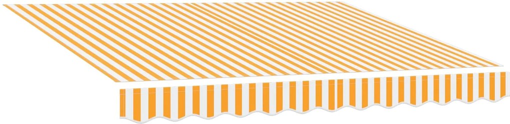 Stahovací markýza Žlutá 300 x 200 cm textil 3329502