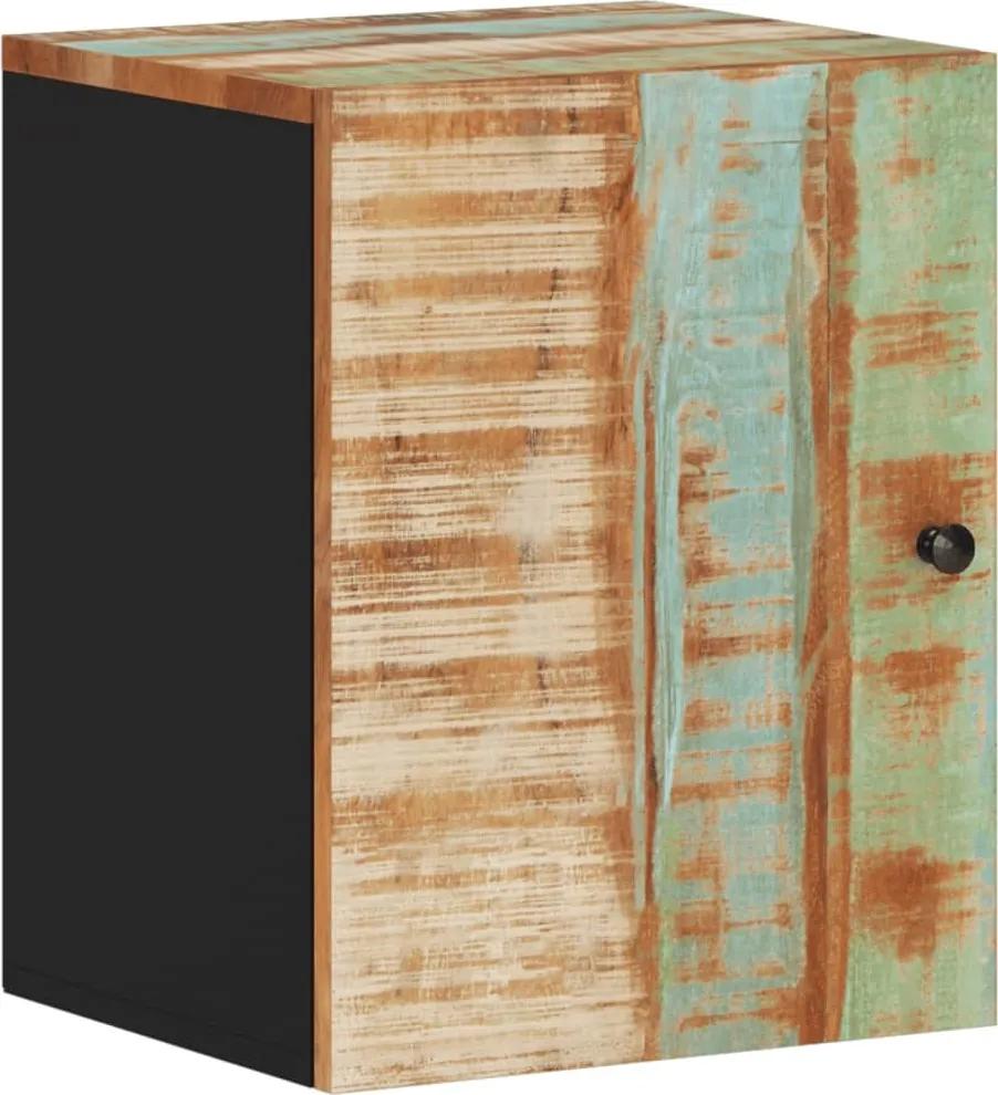 vidaXL Koupelnová nástěnná skříňka 38x33x48 cm masivní akáciové dřevo [351992] Barva: Hnědá
