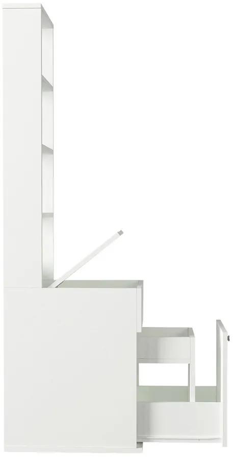 Casarredo Koupelnová skříňka s regálem LINDEN bílá