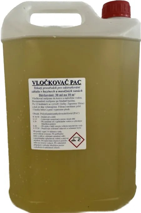 Poolservis Vločkovač 20L (Floccer - Flokul) -  projasnění vody v bazénu Doprava: Pouze osobní odběr Pardubice