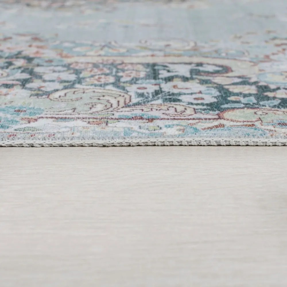 Tyrkysový pratelný koberec 160x230 cm FOLD Colby – Flair Rugs