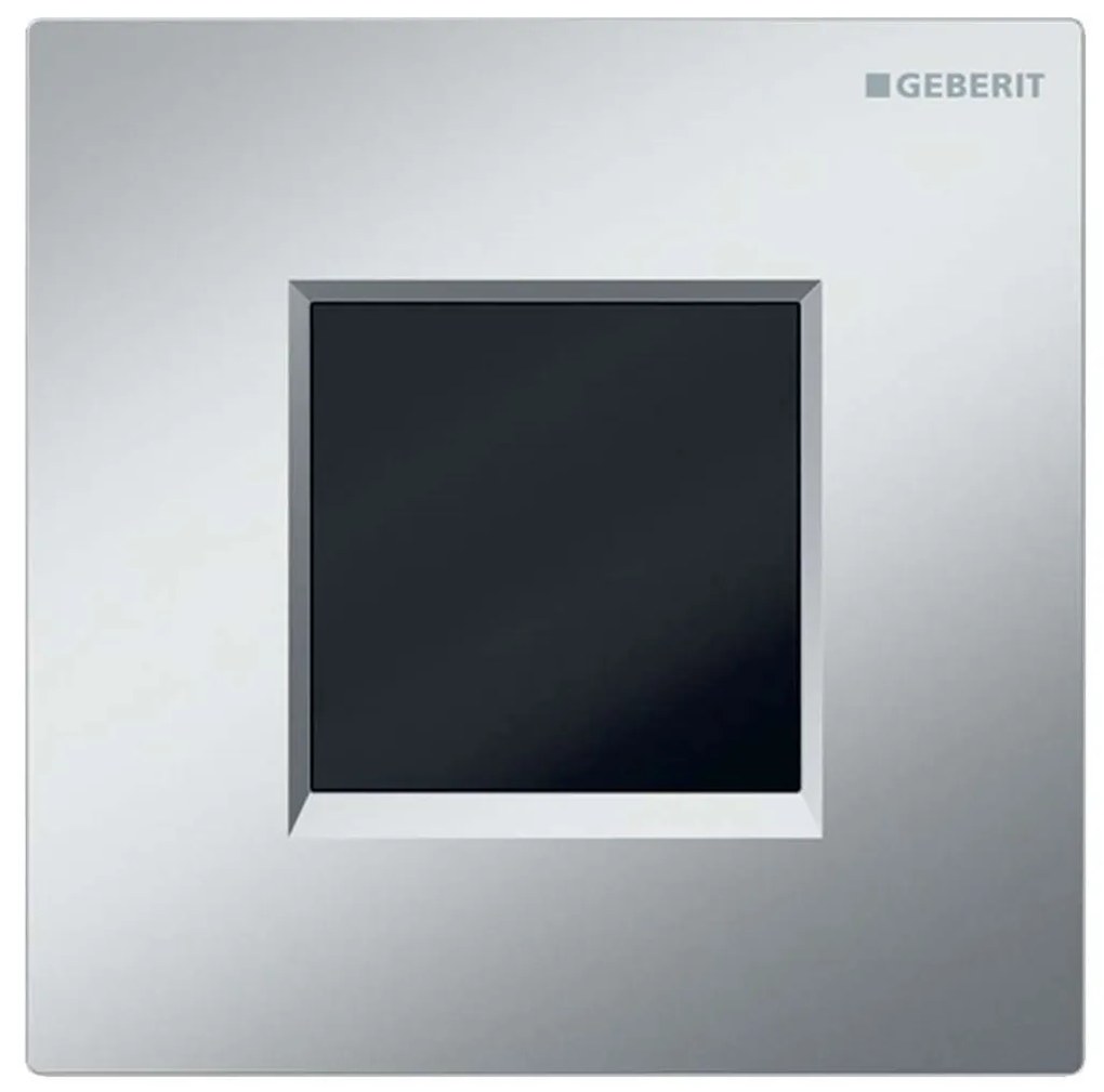 Geberit - Elektronické ovládání splachování pisoárů typ 30, bateriové napájení, easy to clean, matný chrom 116.037.JQ.1
