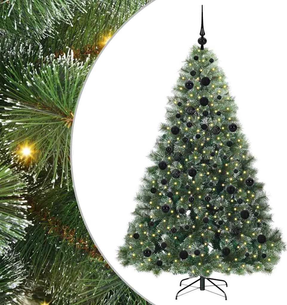 Umělý vánoční stromeček s stojanem Zelená 180 cm PE a PVC 3397849