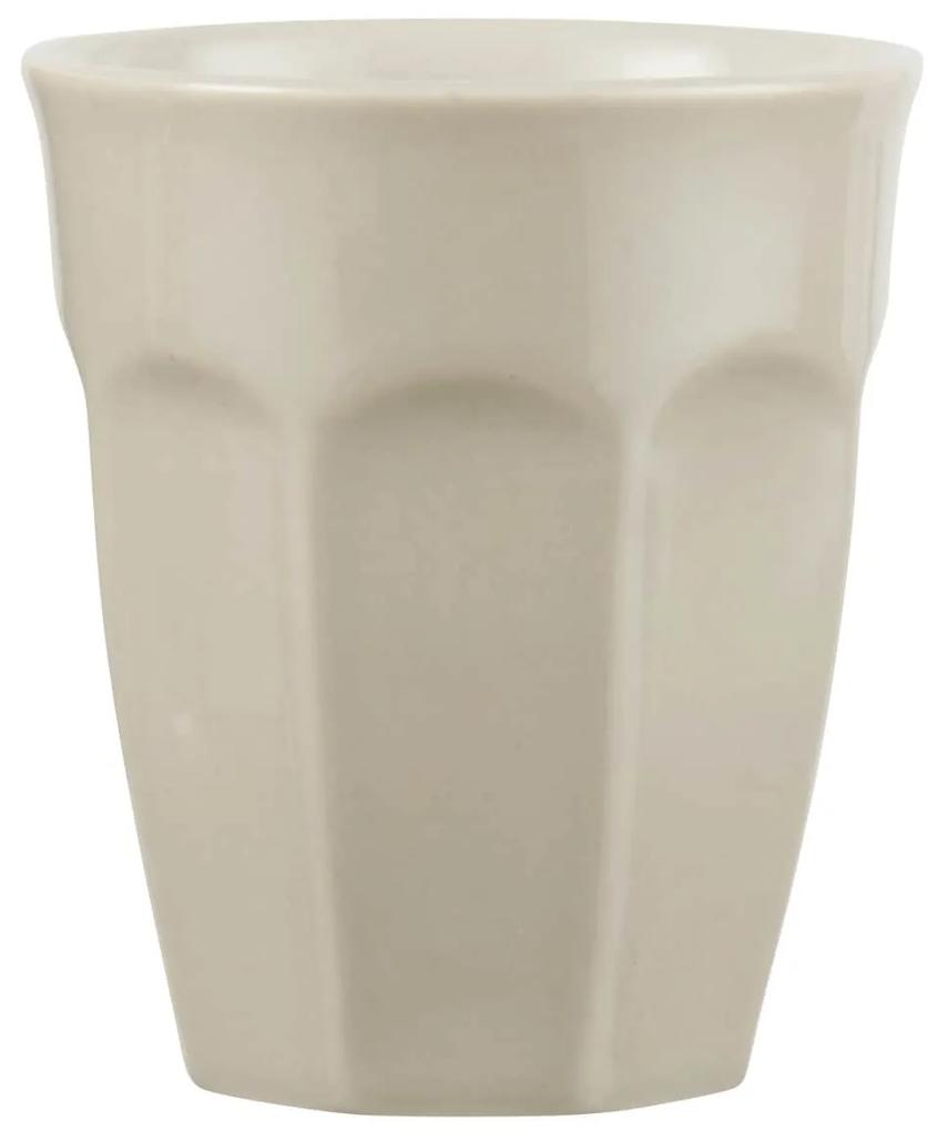 IB LAURSEN Latte hrneček Mynte Latte 250 ml, béžová barva, keramika