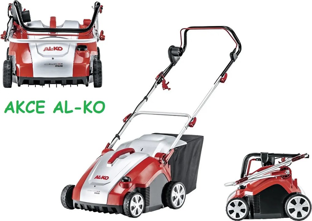 AL-KO Combi Care 36 E Comfort – Vertikutátor elektrický s košem, záběr 38 cm, bezstarostný servis, 113465
