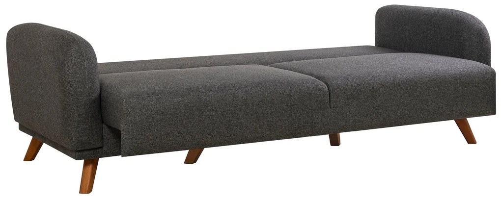 Hanah Home Set křesla a pohovky HERA antracitový 237 cm