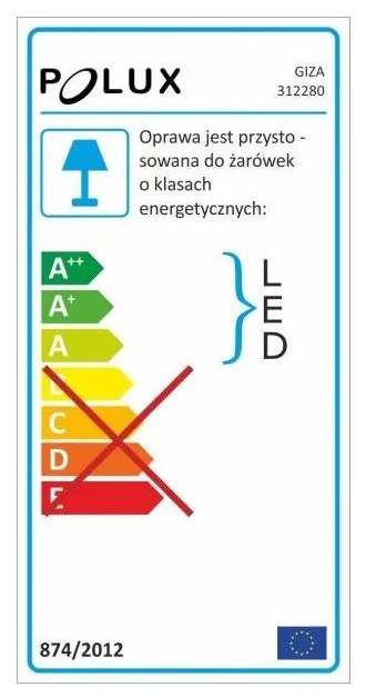 LUMILED vonkajšie záhradné stojace svietidlo 78cm GIZA E27