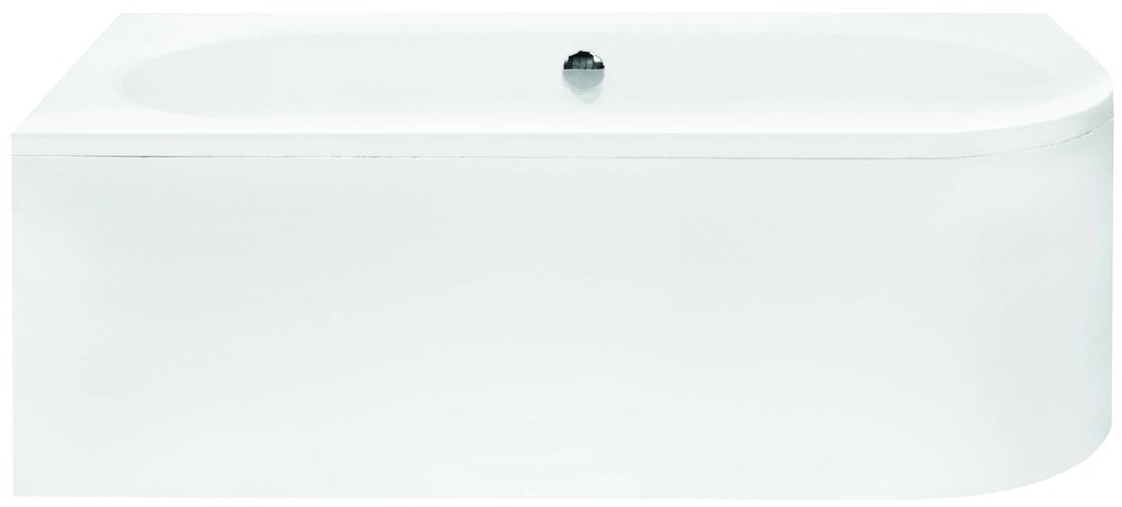 BESCO Asymetrická vana AVITA Nožičky k vaně - S nožičkami, Rozměr vany - 160 × 75 cm, Způsob provedení - Levé - VANAVIT160L+OLVPINOZ