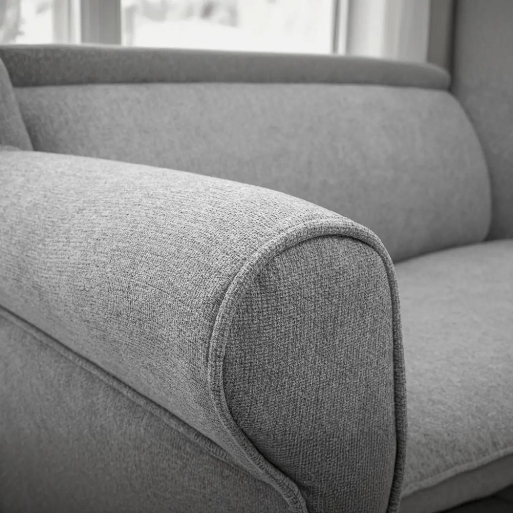 IDZ Pohovka LOFT II, 144 cm Barva látky: Světle šedá (Avra 16)