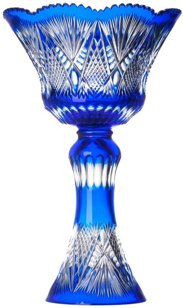 Váza Gabriela, barva modrá, výška 455 mm