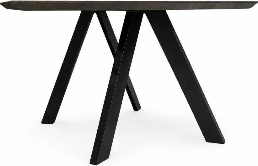 Vystavený jídelní stůl WALLIS 220 × 100 cm – Swiss dub