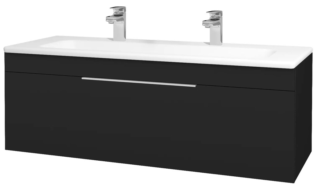 Dřevojas Koupelnová skříň ASTON SZZ 120 Varianta: D20 Galaxy / Úchytka T03 / D20 Galaxy