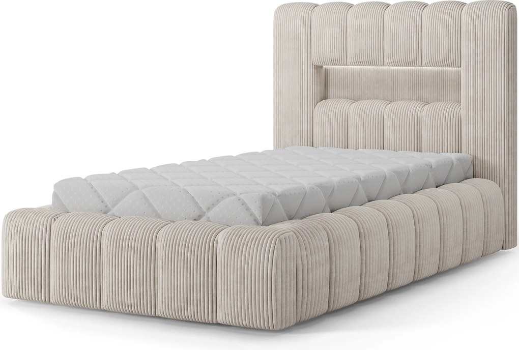 Postel Lamica 90x200 + Dřevěný rám/Standardní zdvih/kontejner