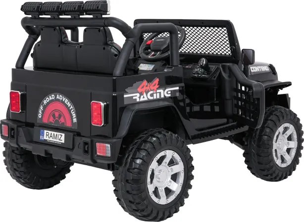 Elektrické autíčko Jeep BEAST 4x4 černé