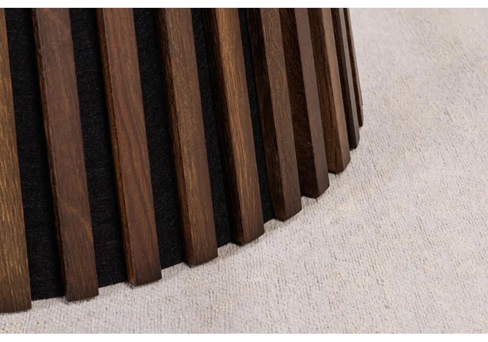 Massive home | Kulatý Jídelní stůl VALHALLA WOOD 140cm  dub