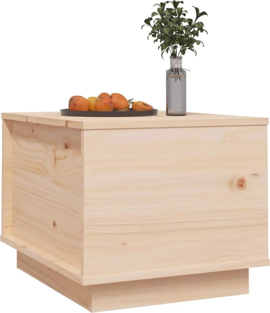vidaXL Konferenční stolek 40 x 50 x 35 cm masivní borové dřevo [813410] Barva: medová hnědá