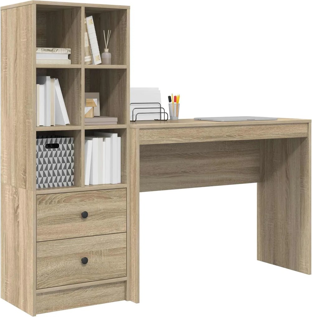 Stůl Sonoma dub 145,5 x 40 x 127 cm 2 ks 3337331