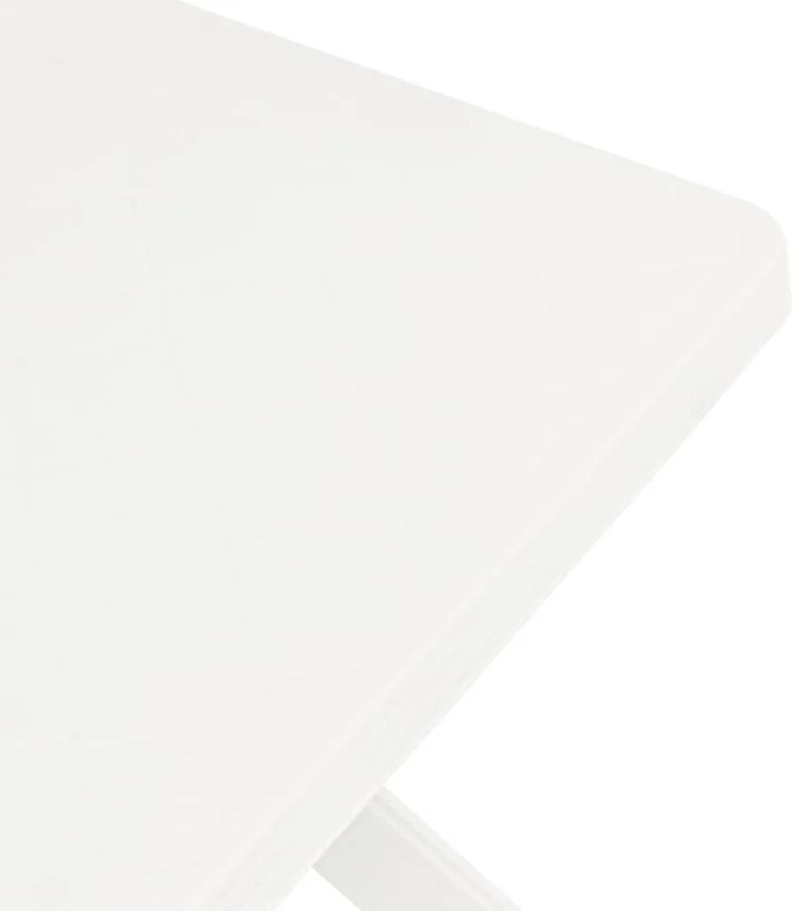 Bistro stolek bílý 70 x 70 x 72 cm plast - Default Title