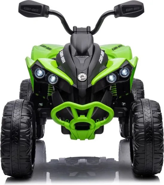 LEAN CARS Elektrická čtyřkolka CAN-AM Renegade zelená