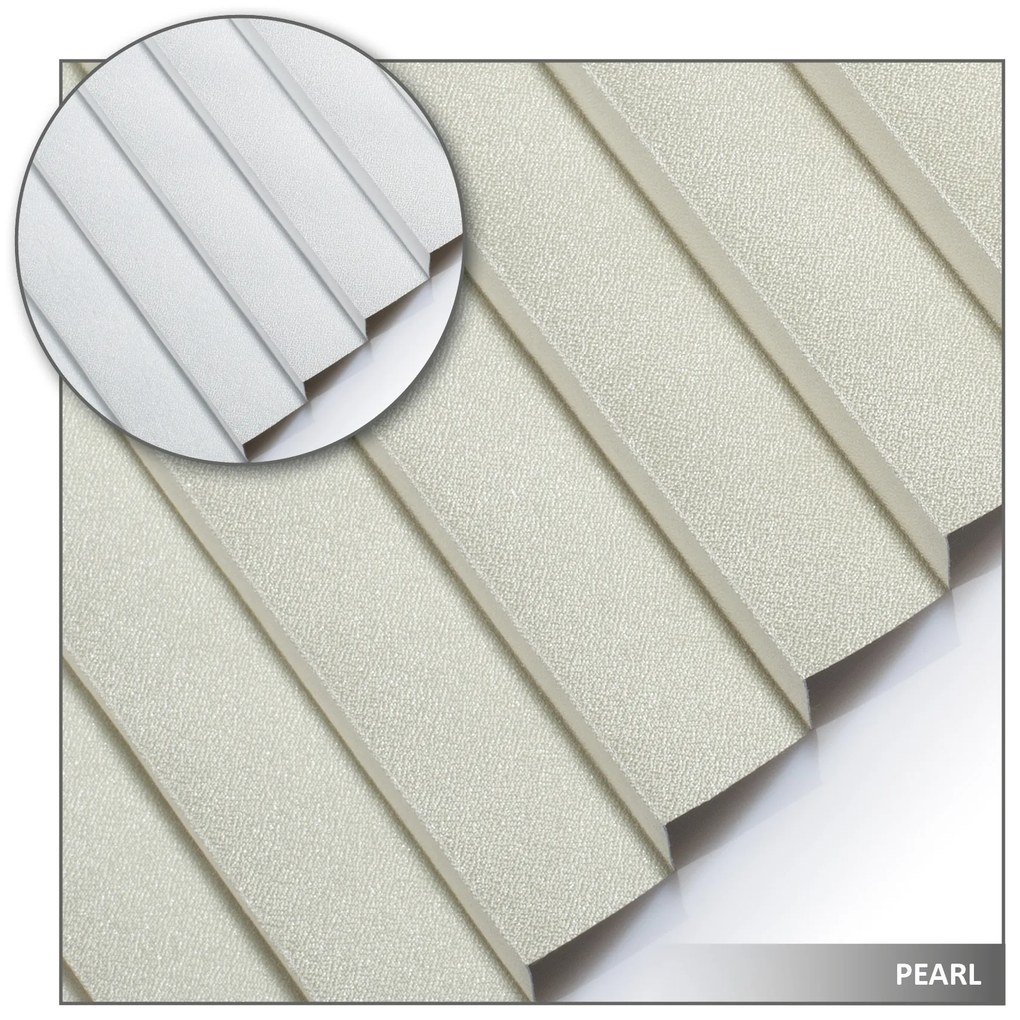 Plisa Zatemňující plisovaná roleta Pearl 139 cm x volitelná výška