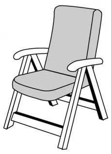 Doppler LIVING 2901 střední - polstr na židli a křeslo se zipem