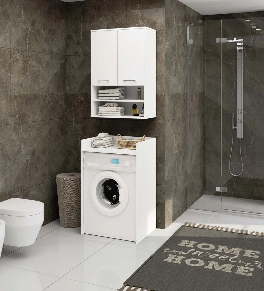 Závěsná koupelnová skříňka Fin W64 2D 64 cm - výběr z 9 provedení