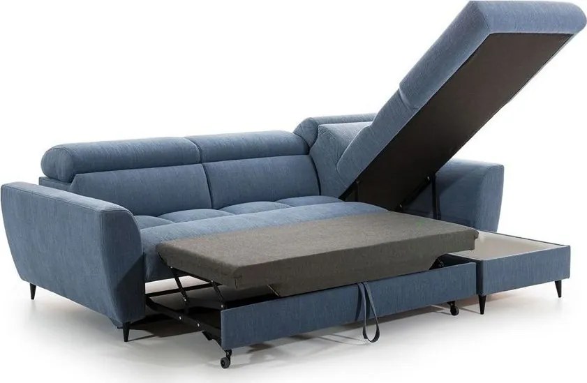 Casarredo - Komfort nábytek Rohová sedací souprava CESAROLA 250 rozkládací s úložným prostorem, pravá CESAROLA látky A1 | potah: neat 72