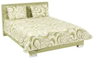 Čalouněná postel DORIS, Velikost postele 180x200, Varianta matrace SUPERFLEX, Rošt R2 0