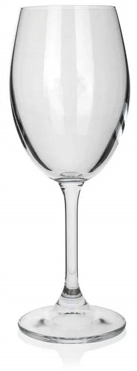 Sada sklenic na bílé víno LEONA 340 ml, 6 ks