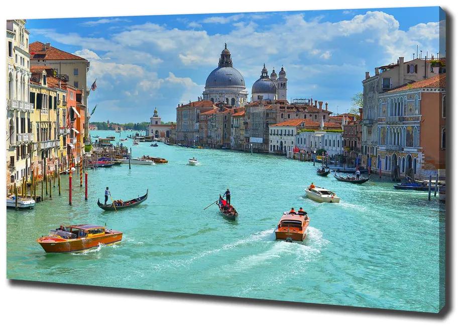 Wallmuralia Foto obraz na plátně do obýváku Benátky Itálie 100x70 cm