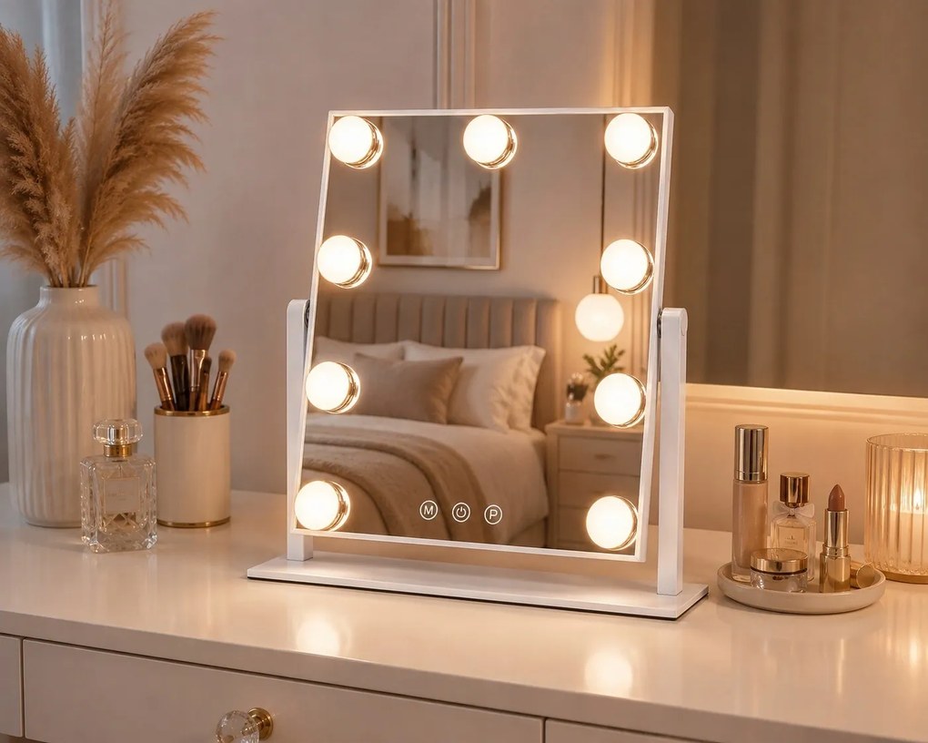 EKSPAND LED zrcadlo HOLLYWOOD 25x30cm