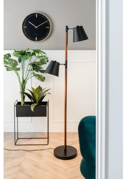 Designové nástěnné hodiny 5727BK Karlsson 42cm