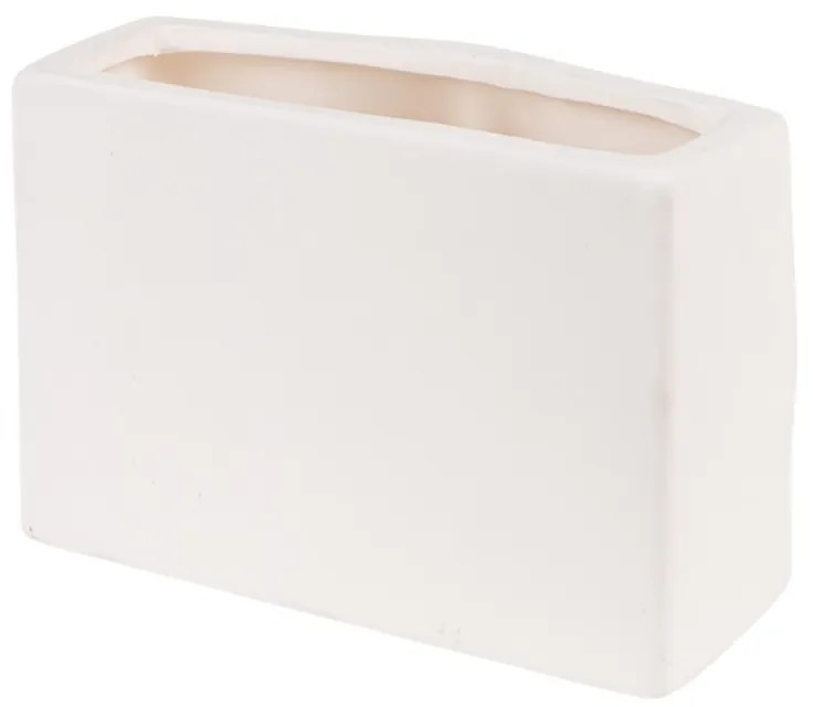 Květináč Inside White 17x7x11 cm – 17x7x11 cm