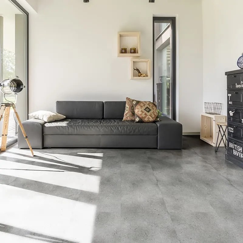 Vinylová plovoucí podlaha BRASED Aquafix Object Click 1055 Kámen světle šedý 1,95 m²