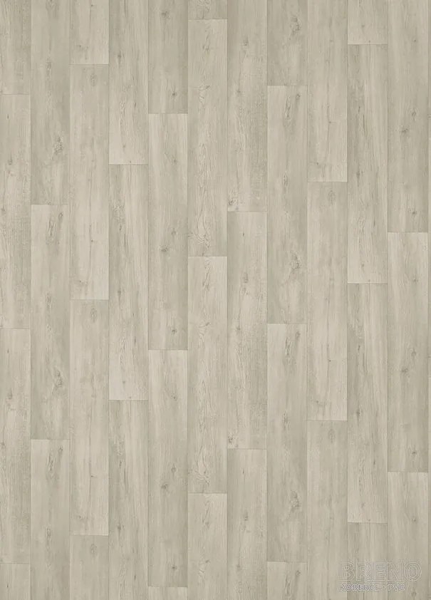 Breno PVC SILVERTEX Silk Oak 119L – světlý studený odstín dřeva, šíře 400 cm