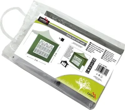 Cattara WINDOW zelená / Bočnice pro párty stan / 2x3 m / 420D / Voděod