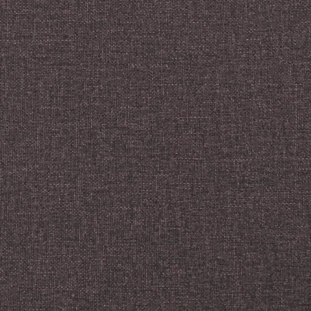 2dílná sedací souprava tmavě hnědá textil 3209241