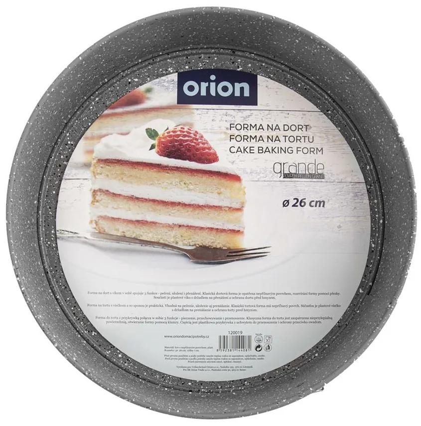 Orion Forma na dort s víkem Grande 26 cm