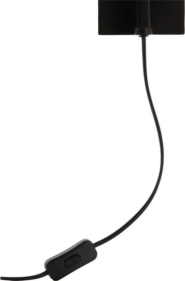 Kovové nástěnné svítidlo do zásuvky v přírodní barvě ø 43 cm Lyra – Light & Living