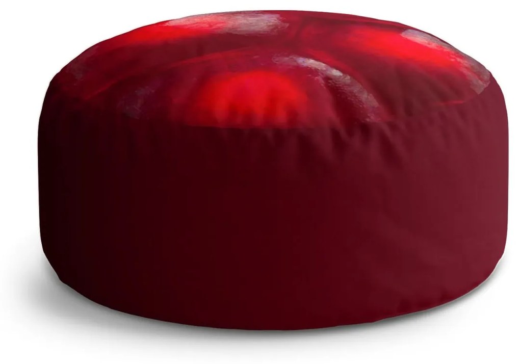 Sablio Taburet Circle Granátové jablko: 38x48 cm