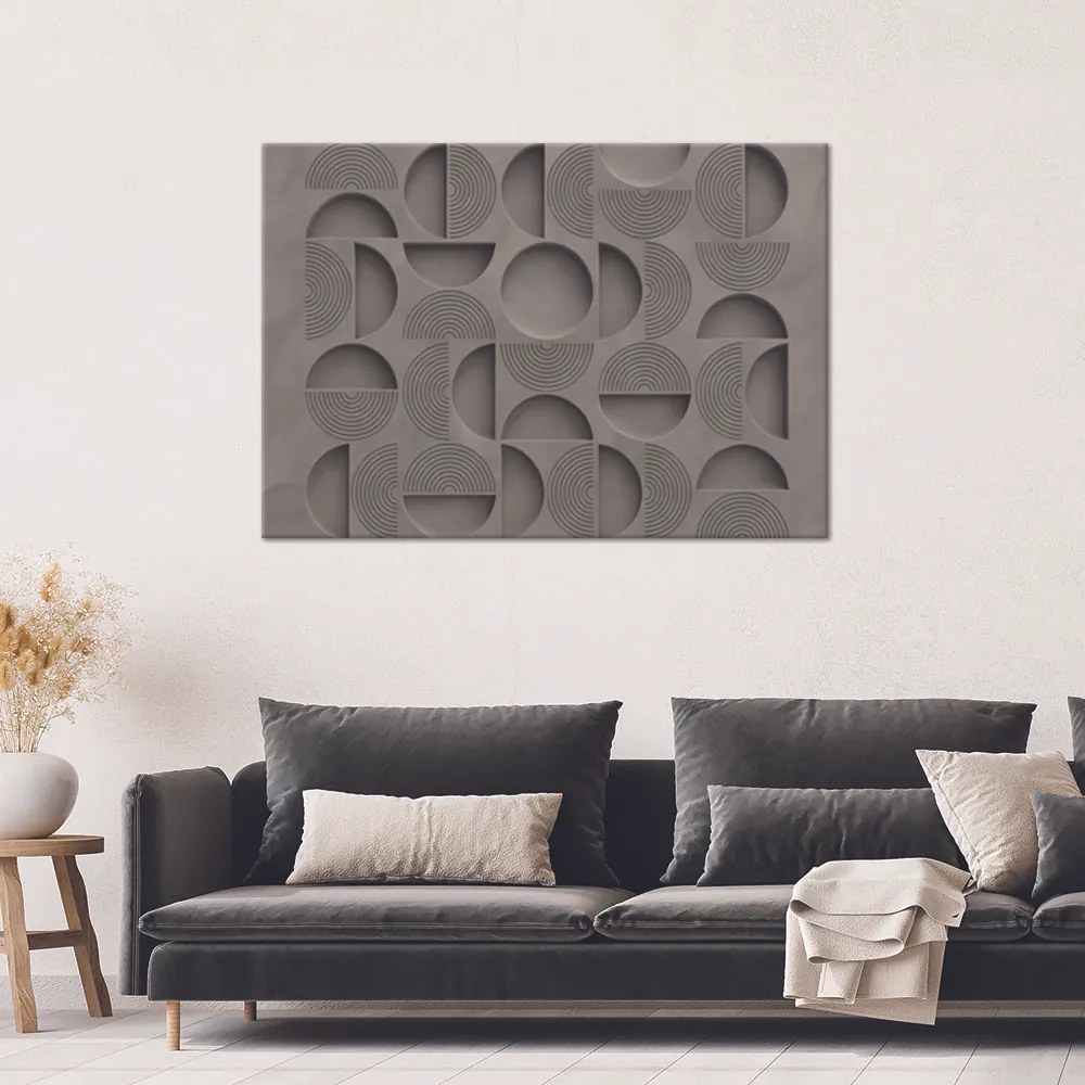 Gario Obraz na plátně Moderní 3D tvary Rozměry: 60 x 40 cm