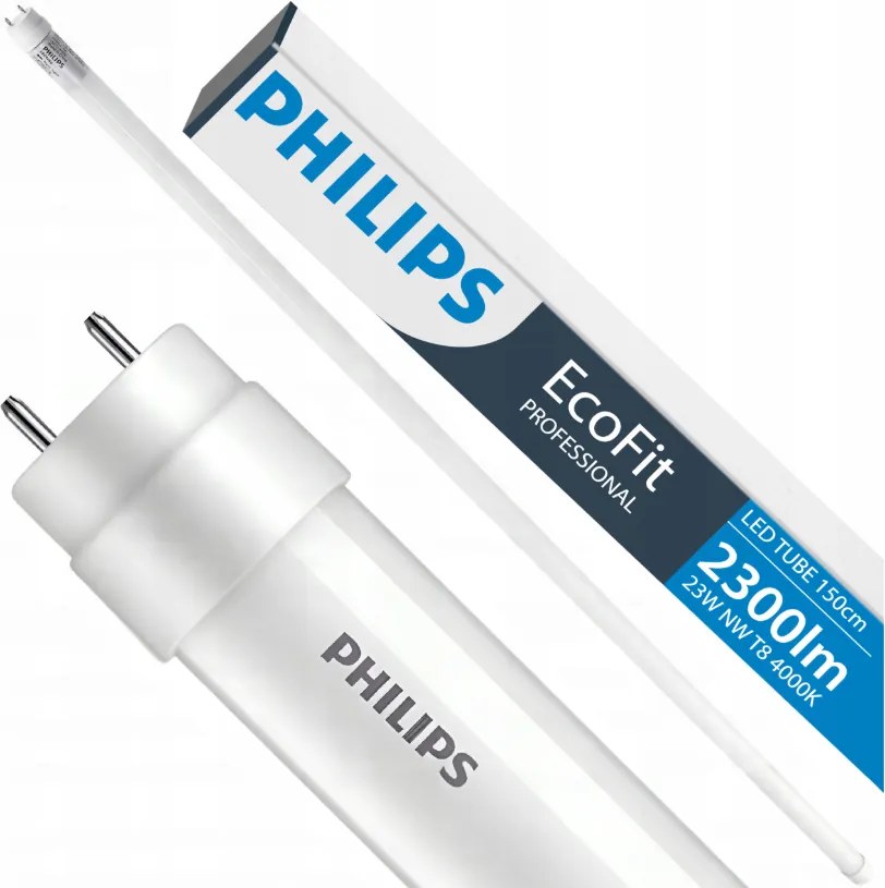 SADA 2x Philips LED trubice 150 cm 23 W = 54 W 2300 lm 4000 K 30 000 h EcoFit