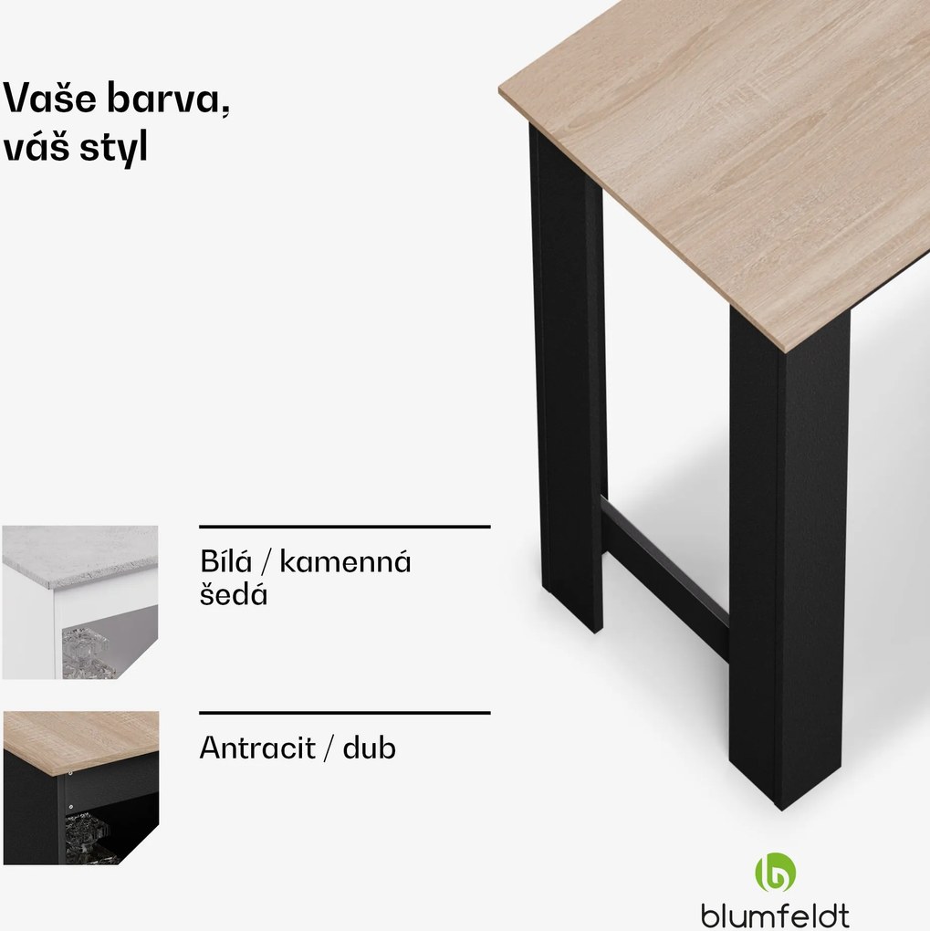 Blumfeldt Barový stůl Bellshill