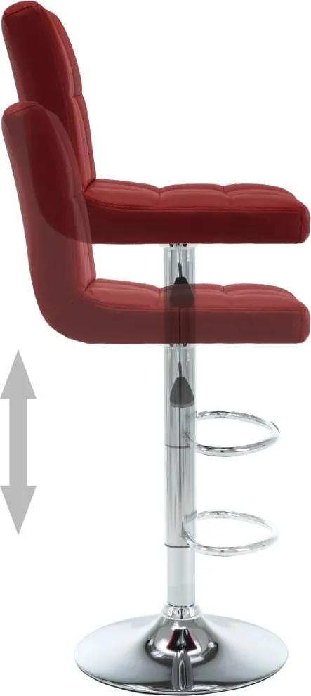 vidaXL Barové stoličky 2 ks umělá kůže [323639] Barva: orange