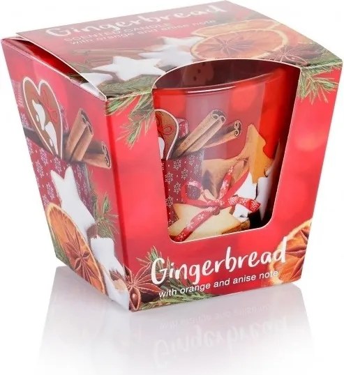 Svíčka ve skle Gingerbread Orange 115 g