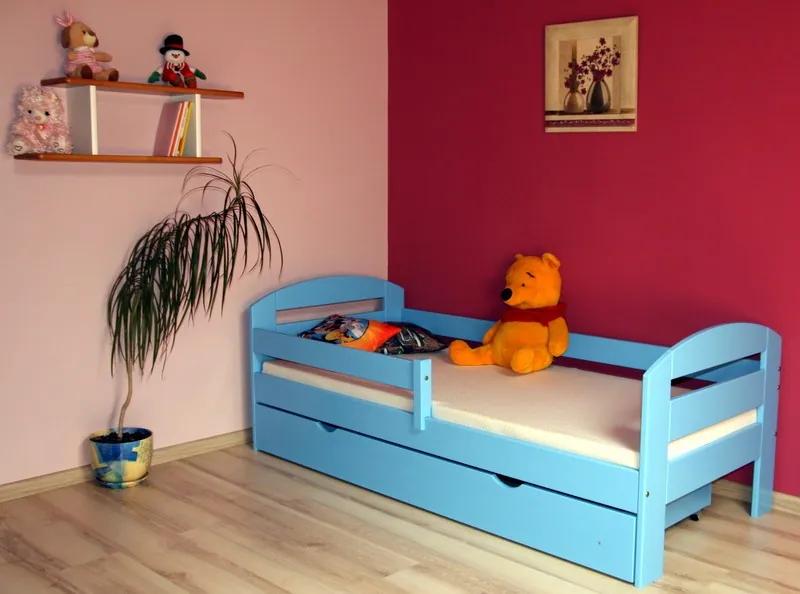 Prckůvsvět dětská postel Kamil 160x70 s úložným prostorem